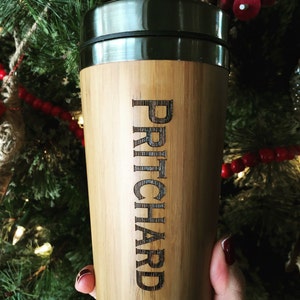 Work Coffee Travel Mug Tumbler Cup Last Name LMFT Office | Etsy