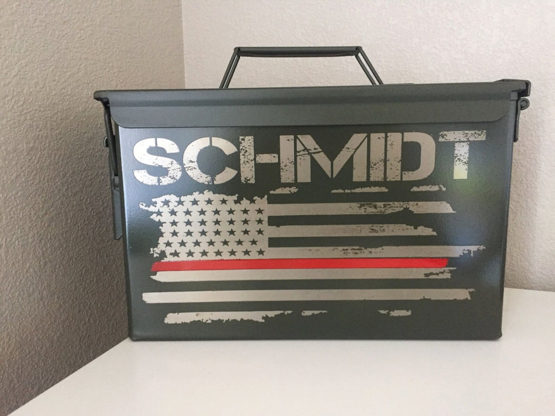 Engraved Ammo Box: Fireman, EMT, Police, Military Gift - Etsy