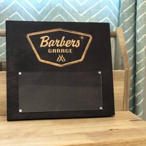 Business License Holder, Barbershop, Corporate, Logo, Business Cards ...