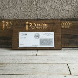 Business License Holder, Barbershop, Corporate, Logo, Business Cards ...