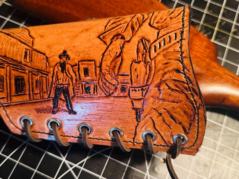 Hand-made Leather Cartridge Sleeve Hunting Accessory - Etsy