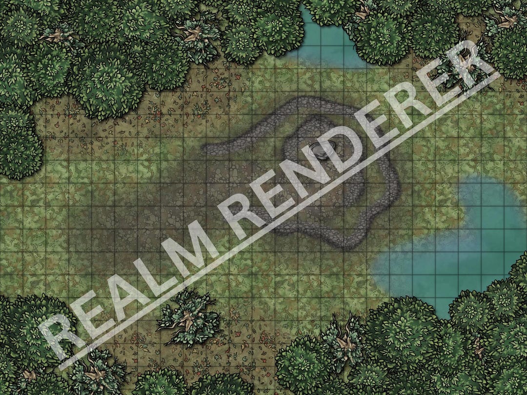 Roads & Cliffs Battle Map Bundle - Etsy