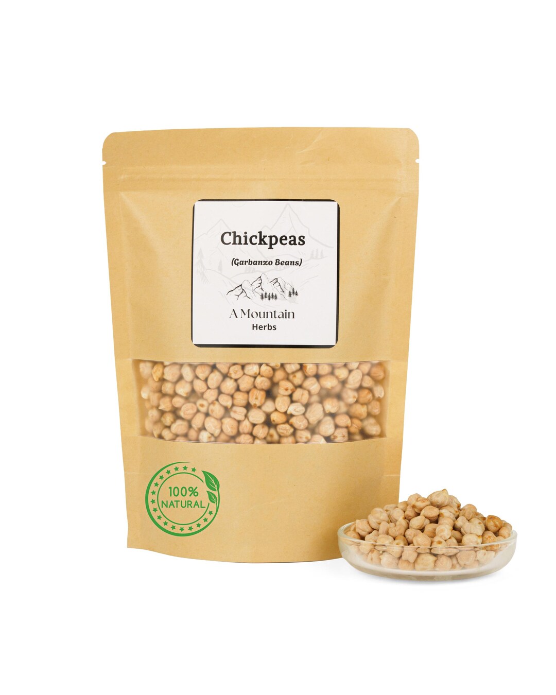 Organic Garbanzo Bean Seeds: Heirloom Chickpea, Sprouting Microgreens ...