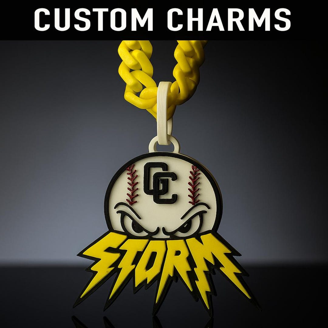 Custom 3D Printed Pendant & Necklace - Etsy