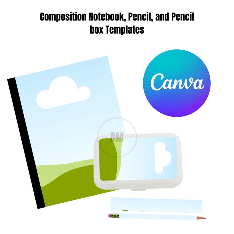 Composition Labels - Etsy