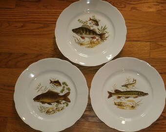 Fish plates | Etsy