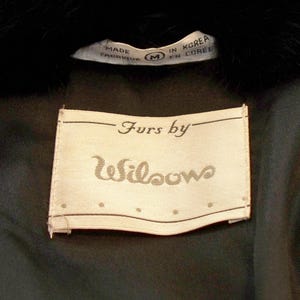 Vintage Full Length Black Rabbit Fur Coat - Etsy