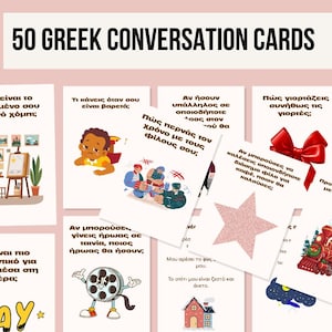 50 Greek Speaking Cards + Possible Answers – A2 Conversation Practice ...