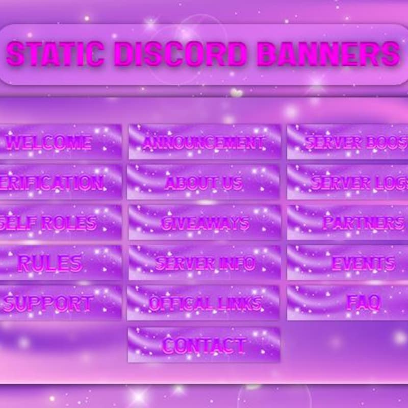 Purple Discord Banners - Etsy