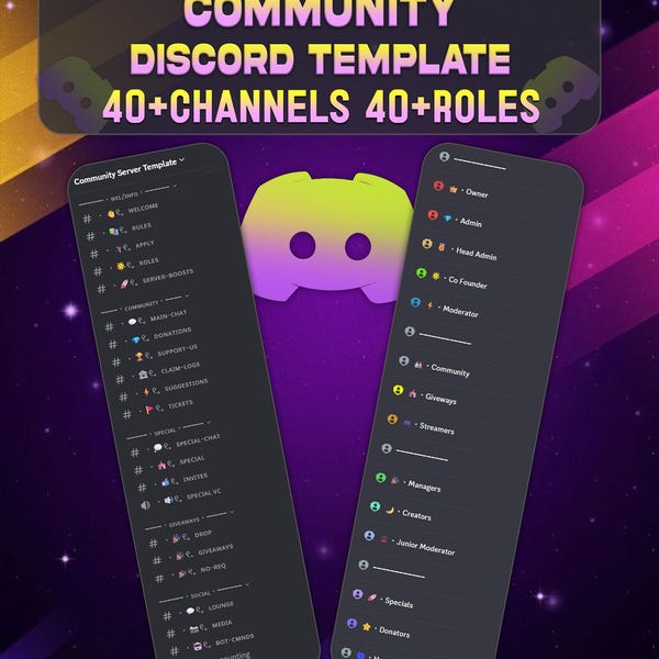 Discord server templates - Etsy.de