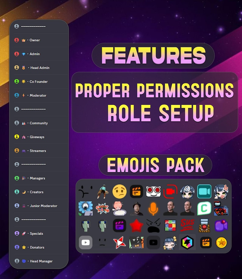 Community Discord Server Template | Professional Discord Layout ...