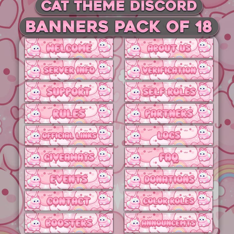 Cat Discord Banner - Etsy