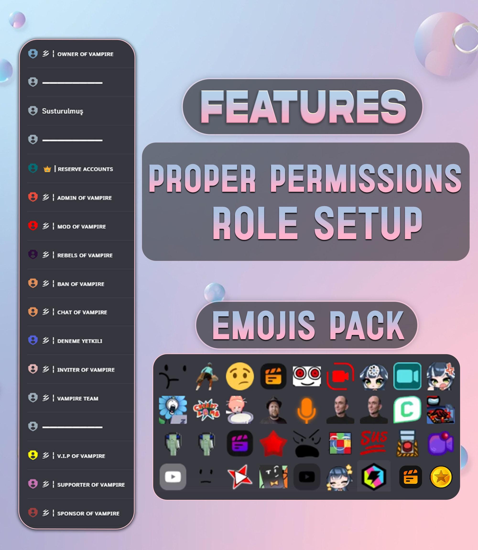 Content Creator Discord Server Template | Streamer, Youtuber (ready to ...