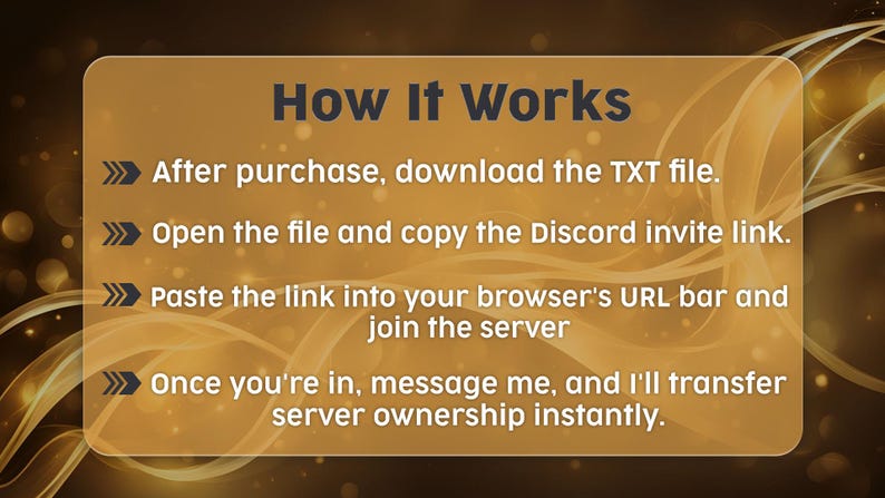 Golden Theme Discord Server: Fully Setup, Ready to Use - Etsy