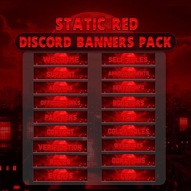 Discord Template - Etsy