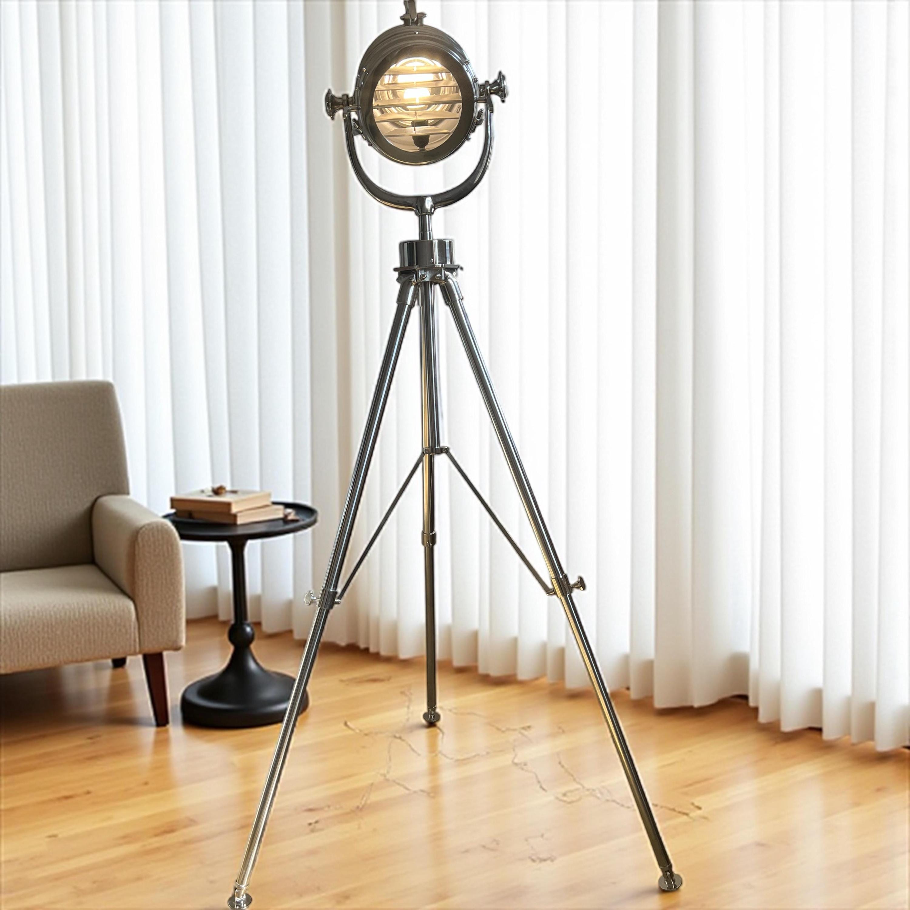 Big Designer Chrome Finish Royal Master Nautical Searchlight Spotlight ...