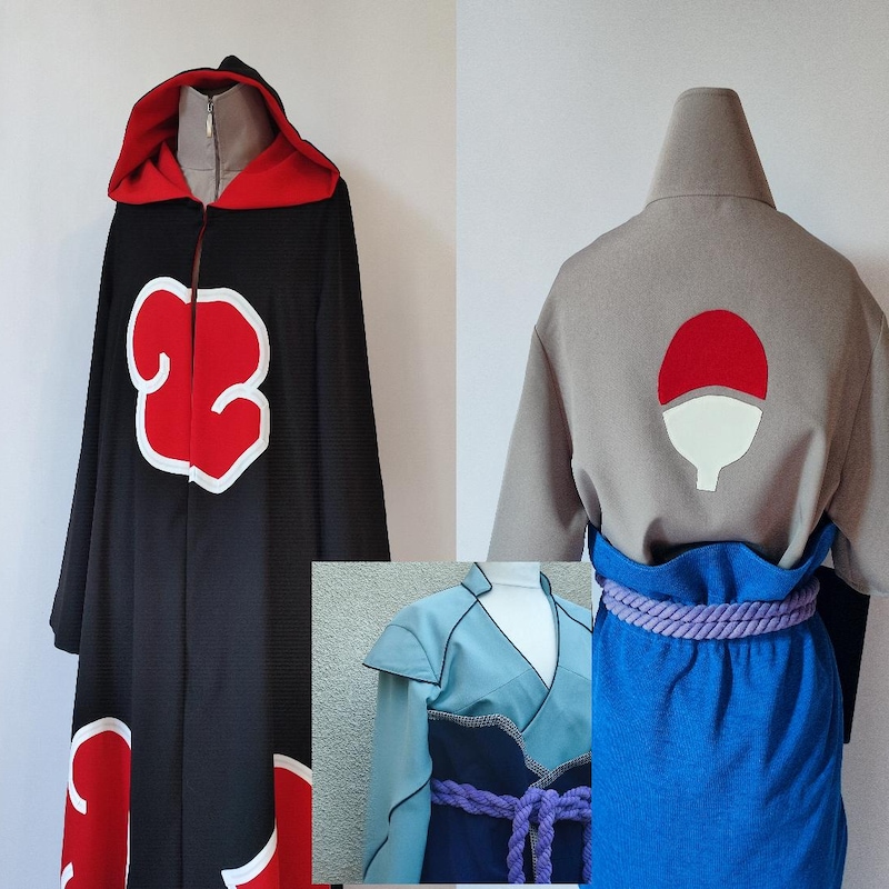 Akatsuki Cosplay Cloak - Etsy