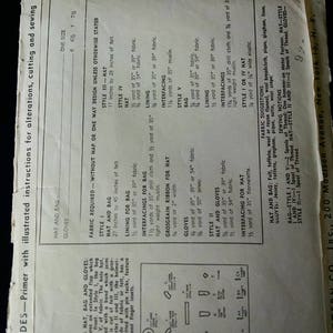 Vintage Simplicity Pattern 2173 Hats and Bag Glove 1947 - Etsy