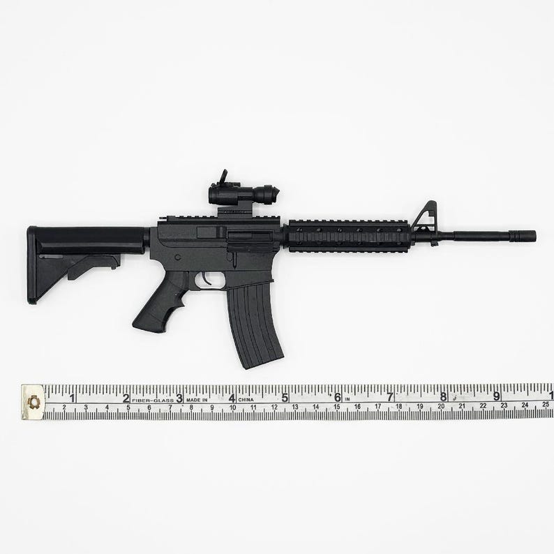 1/3 Scale BJD M4 Military Gun Prop for 60cm Dolls (dollfie Dream/smart ...