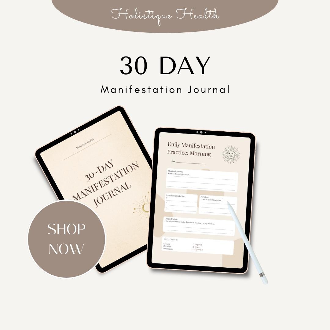 30 Day Manifestation Journal | Law of Attraction Planner | Daily ...