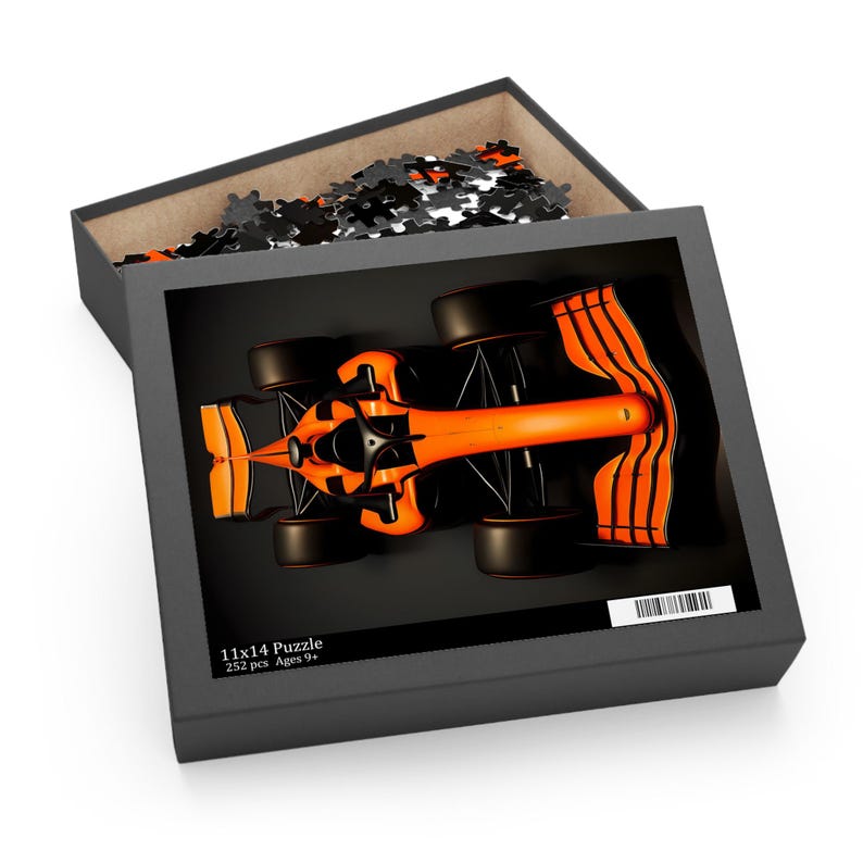 Mclaren Racing Formula 1 Puzzle, Glossy Family Game Night, Kid Friendly ...