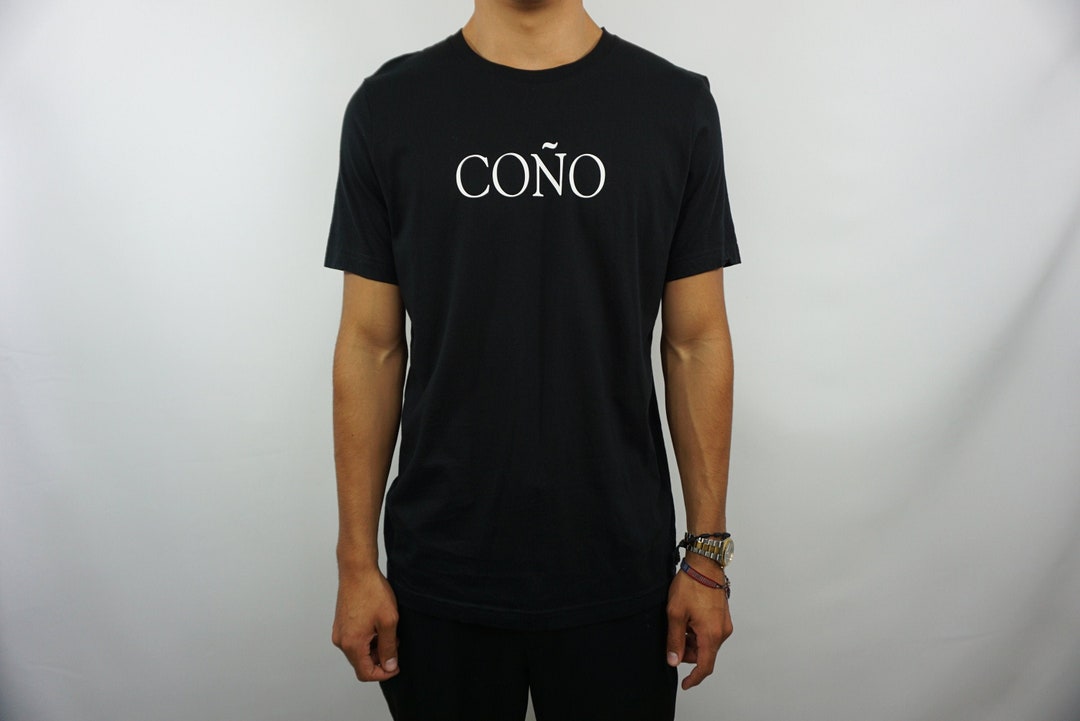 COÑO T-shirt Black T-shirt Mens T-shirt Womens T-shirt - Etsy