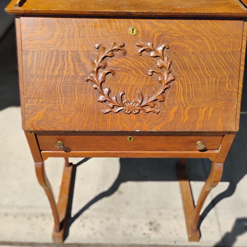 Drop Front Secretary Desk - Etsy
