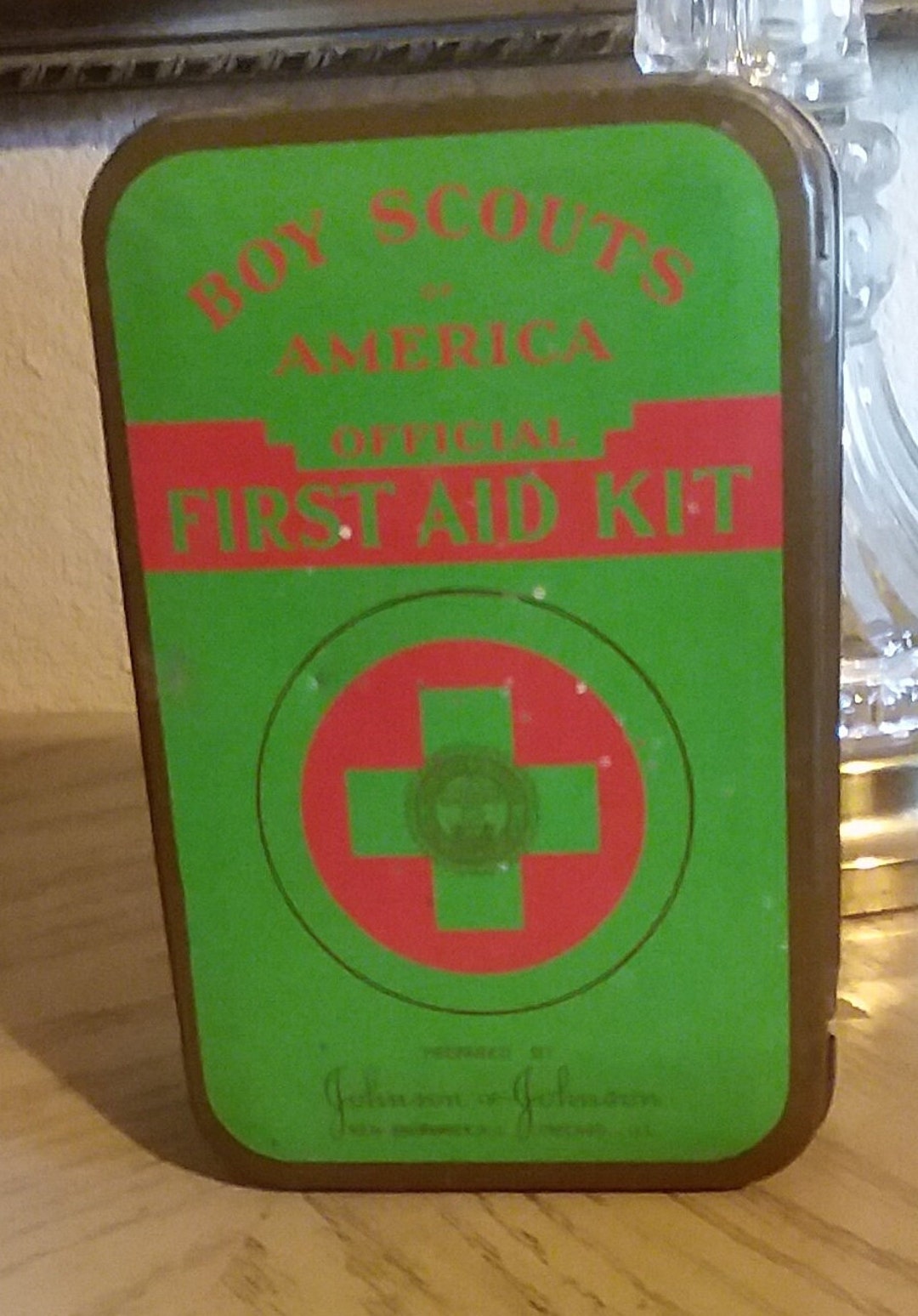 One Boy Scouts of America First Aid Kit Tin 4x6 - Etsy