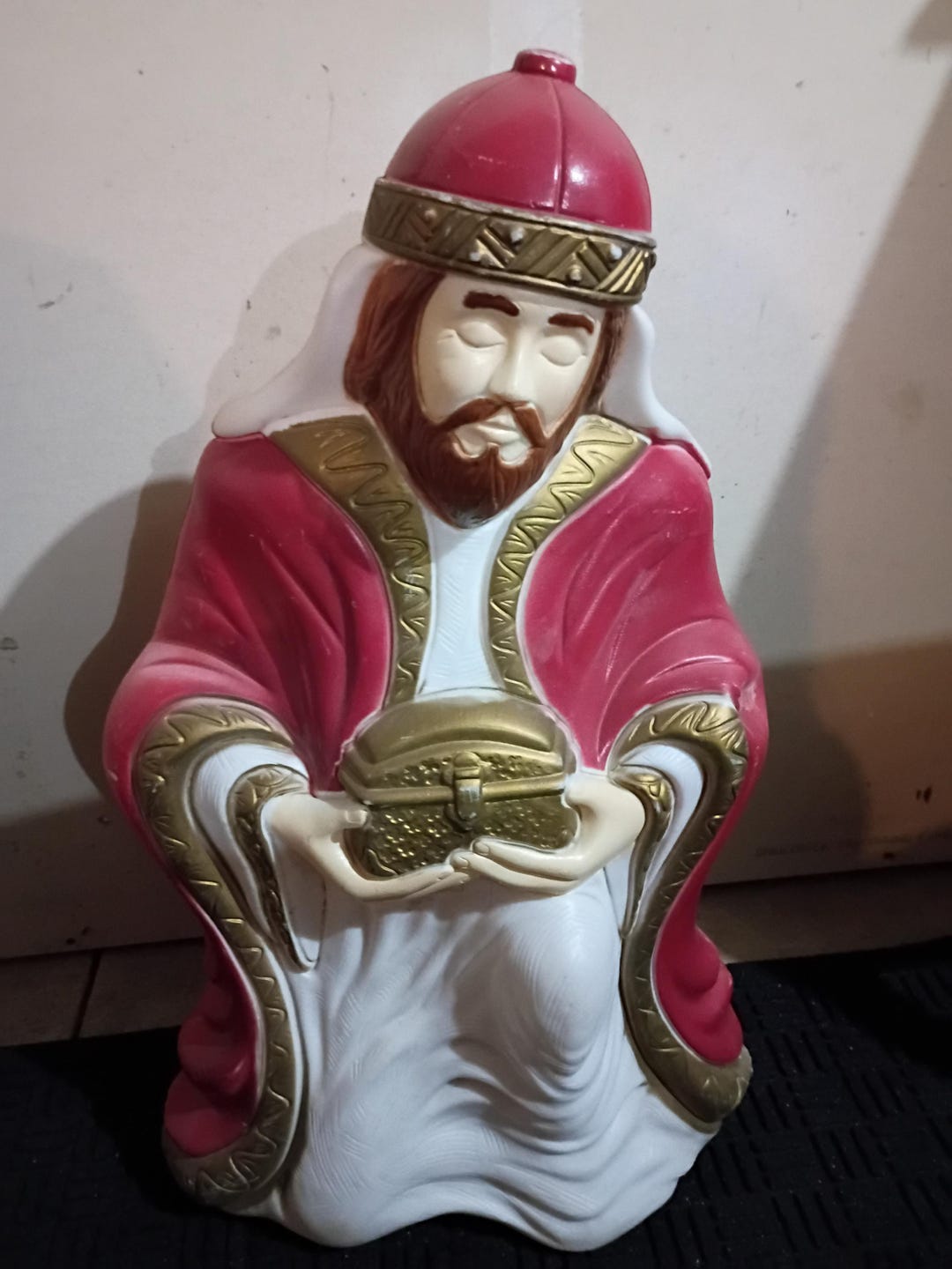 Christmas Wiseman Blow Mold 27'TALL - Etsy