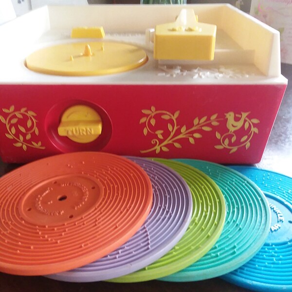 Fisher Price Record Player Vintage - Etsy