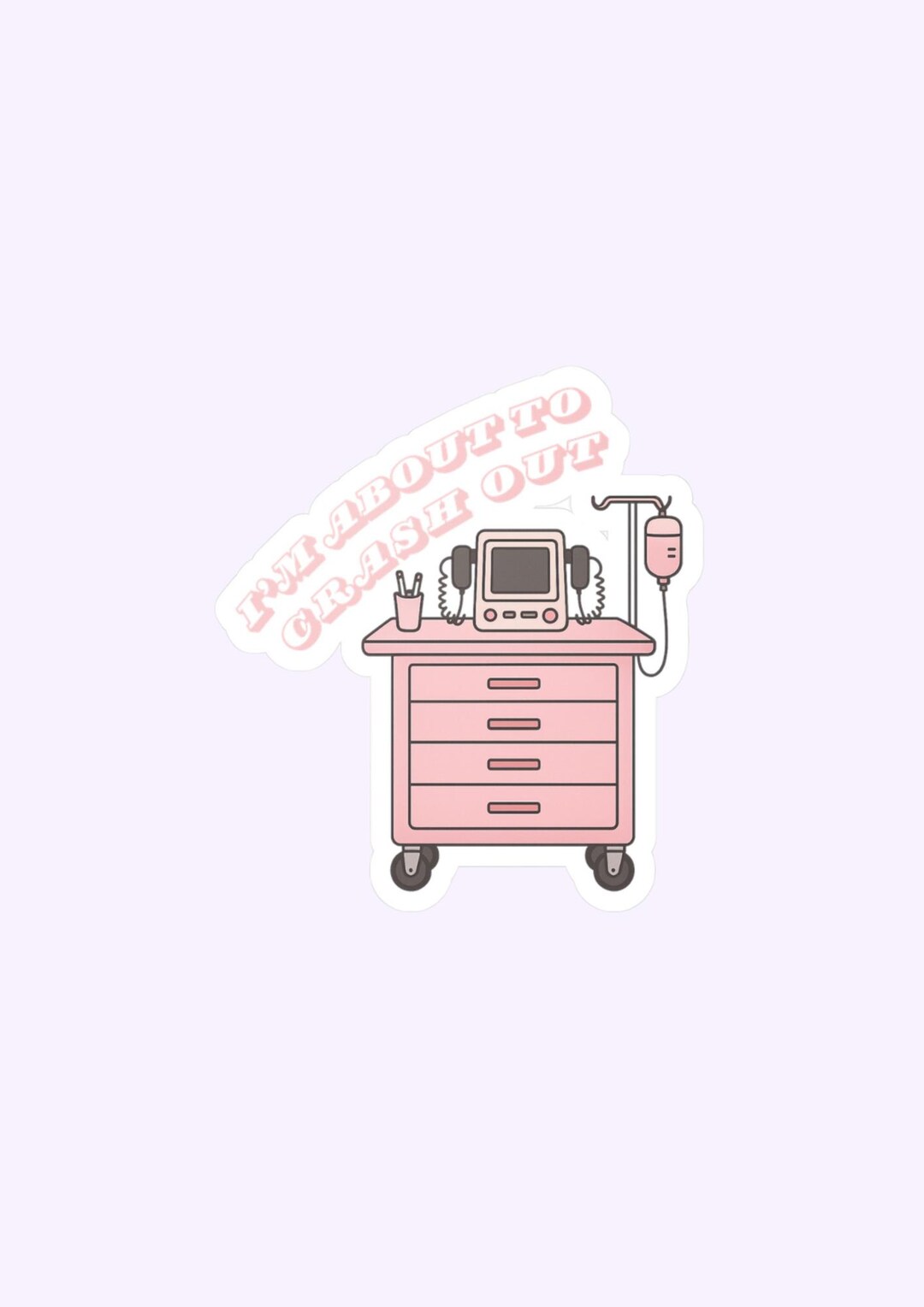 Charming Medical Theme Kiss-cut Vinyl Decals, Cute Stickers for Nurses ...