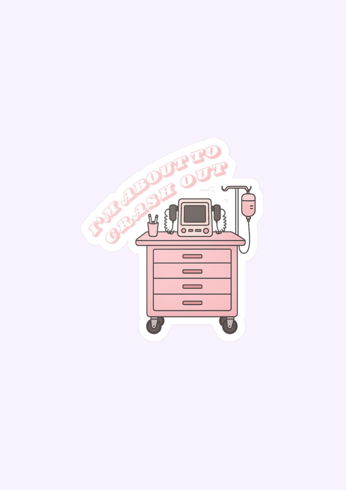 Charming Medical Theme Kiss-cut Vinyl Decals, Cute Stickers for Nurses ...