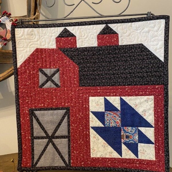 Primitive Wall Quilt - Etsy