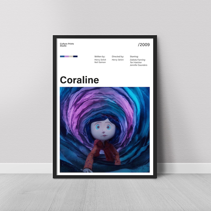 Coraline Poster for Wall - Etsy
