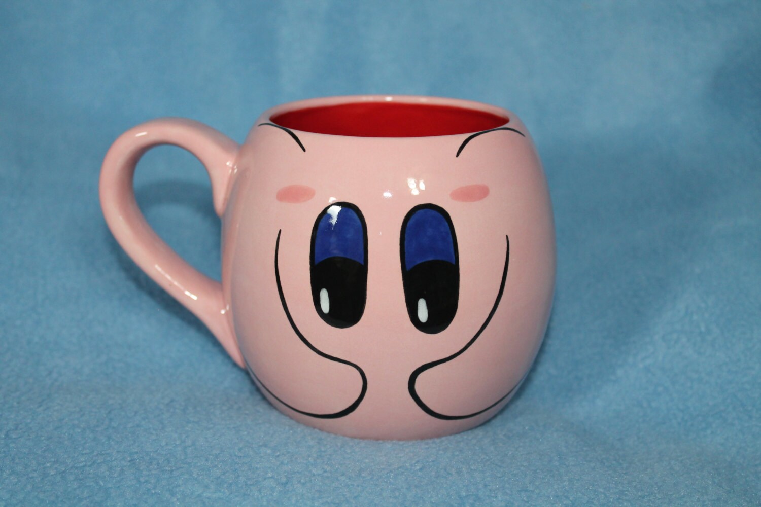 Large Kirby Ceramic Mug made to Order and Customizable - Etsy