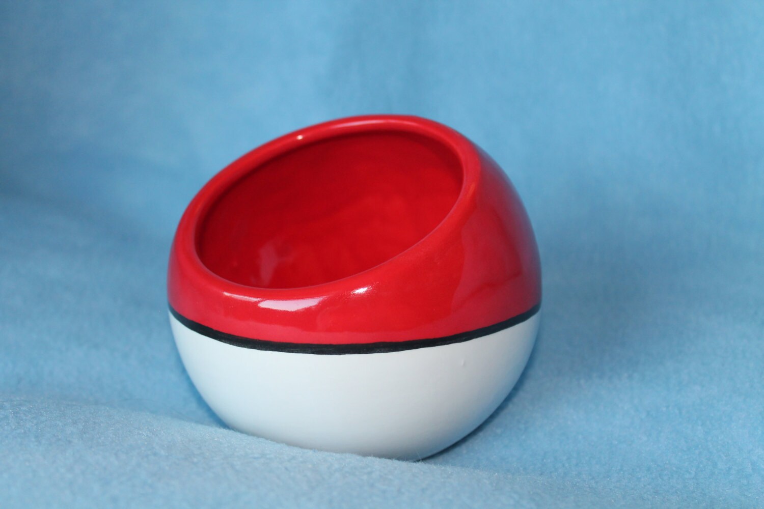Poke Bowl Tilted Ceramic Bowl made to Order and Customizable - Etsy