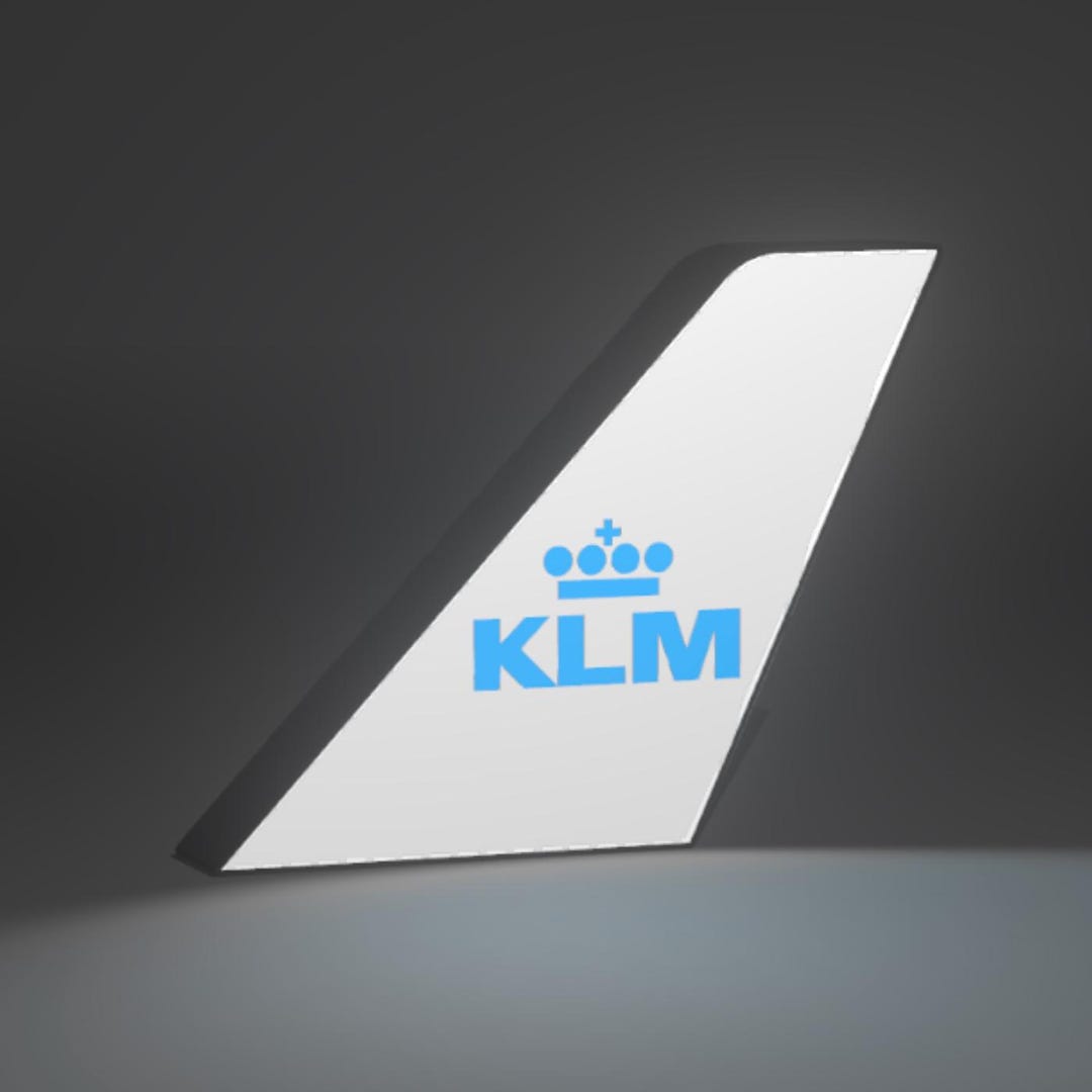 KLM Tailfin Lightbox - Etsy