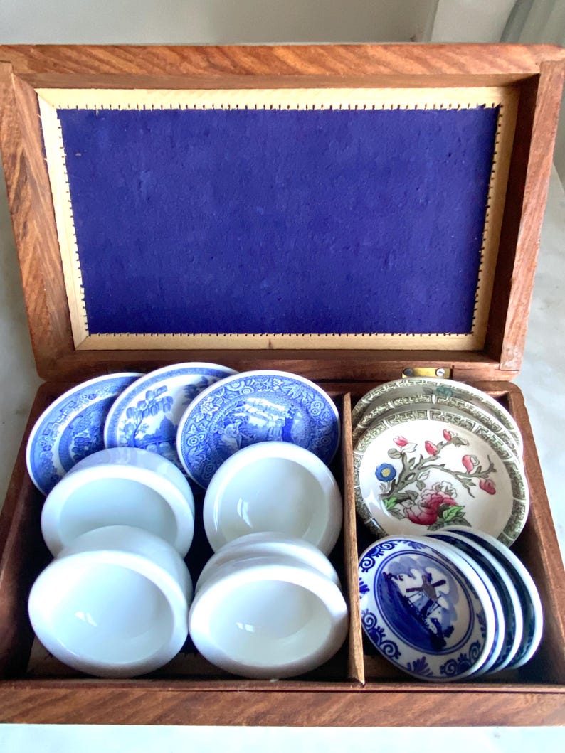 Johnson Brothers Indian Tree Butter Pats Pair | Vintage English ...