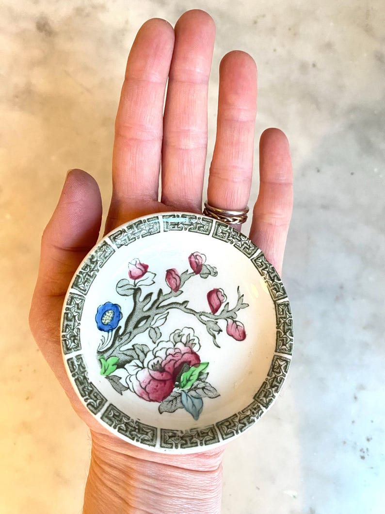 Johnson Brothers Indian Tree Butter Pats Pair | Vintage English ...