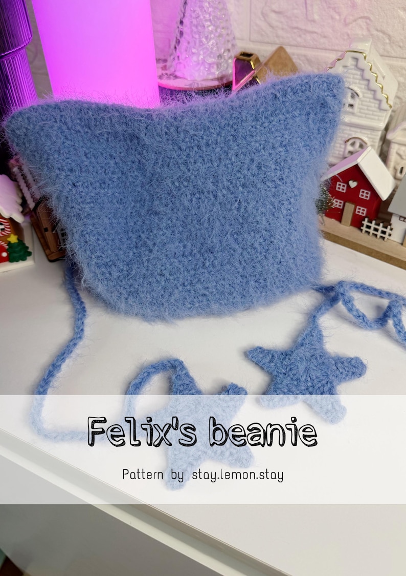 Felix Inspired Crochet Beanie Pattern PDF - Etsy