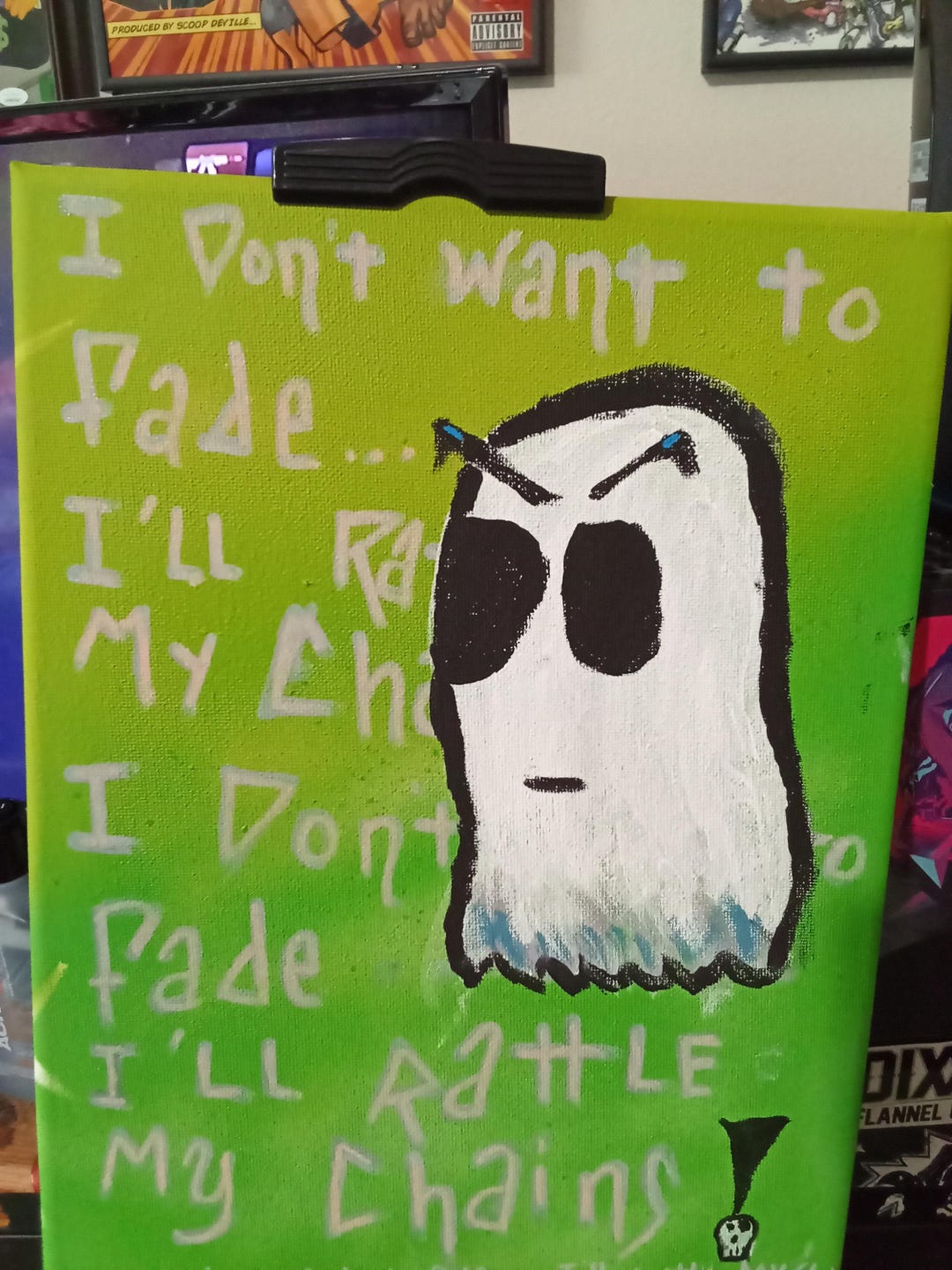 Ghost Motivational Painting - Etsy