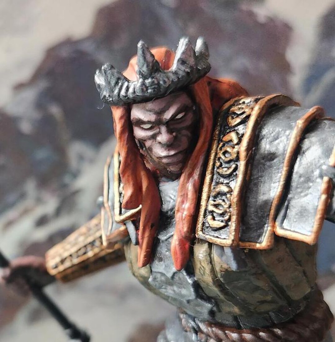 Professionally Painted Fire Giant Miniature by Wizkids, Suitable for ...