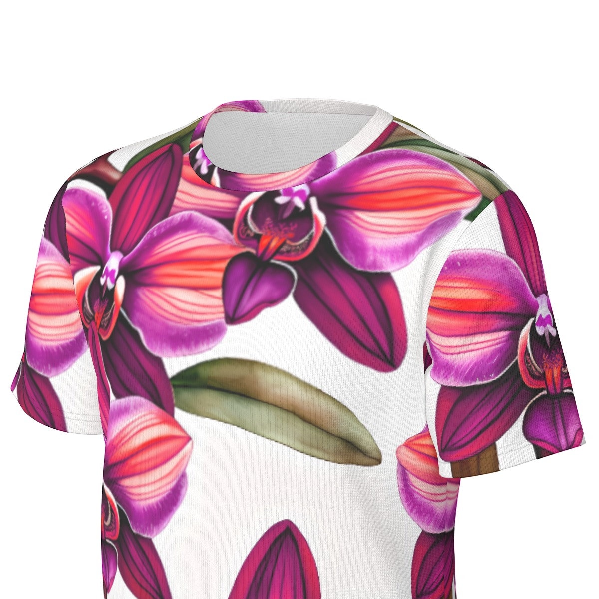 Orchid Tshirt | 100% Cotton Graphic T-shirt With Orchids | Orchid Tee | Orchid Tee - Etsy