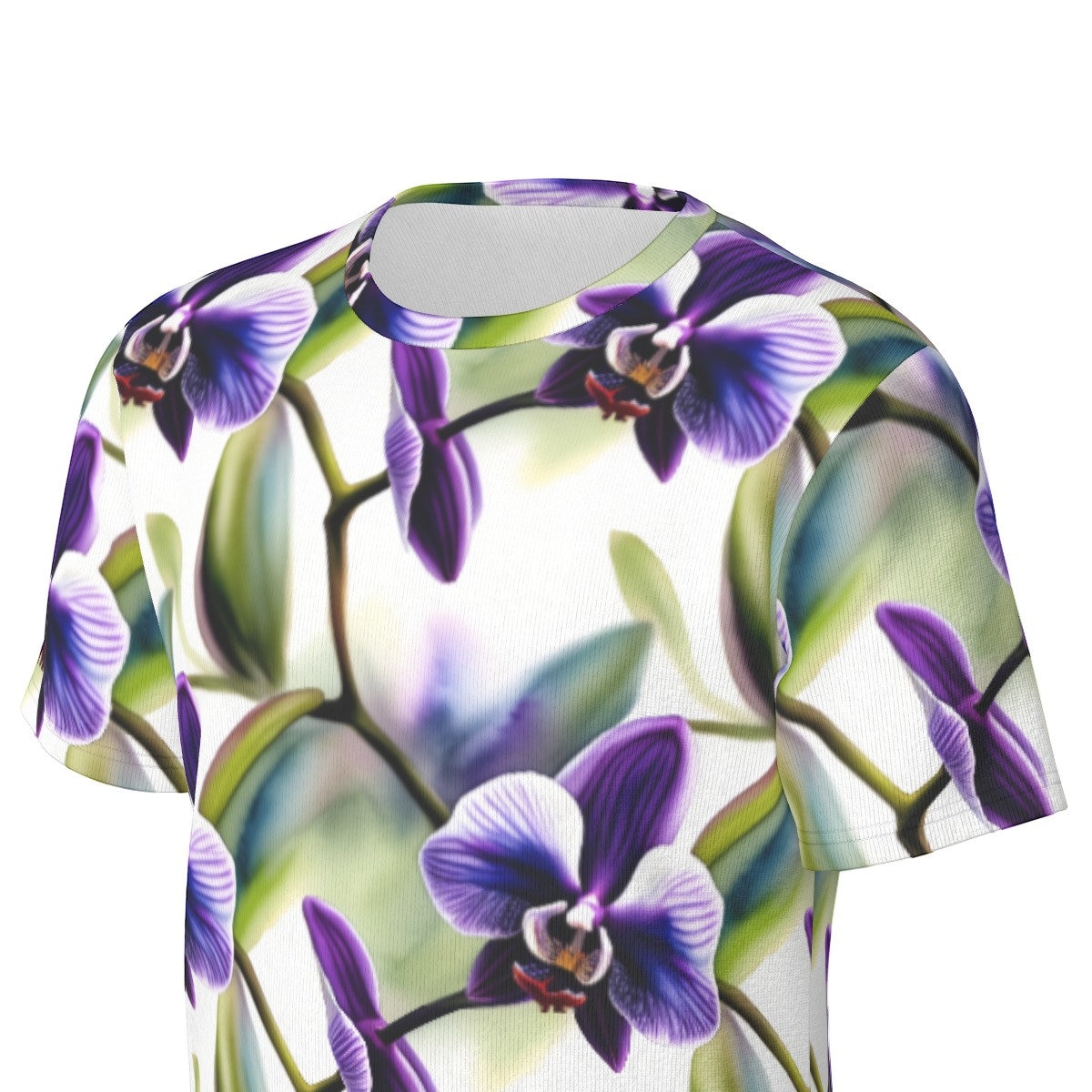 Orchid Tshirt | 100% Cotton Graphic T-shirt With Orchids | Orchid Tee ...