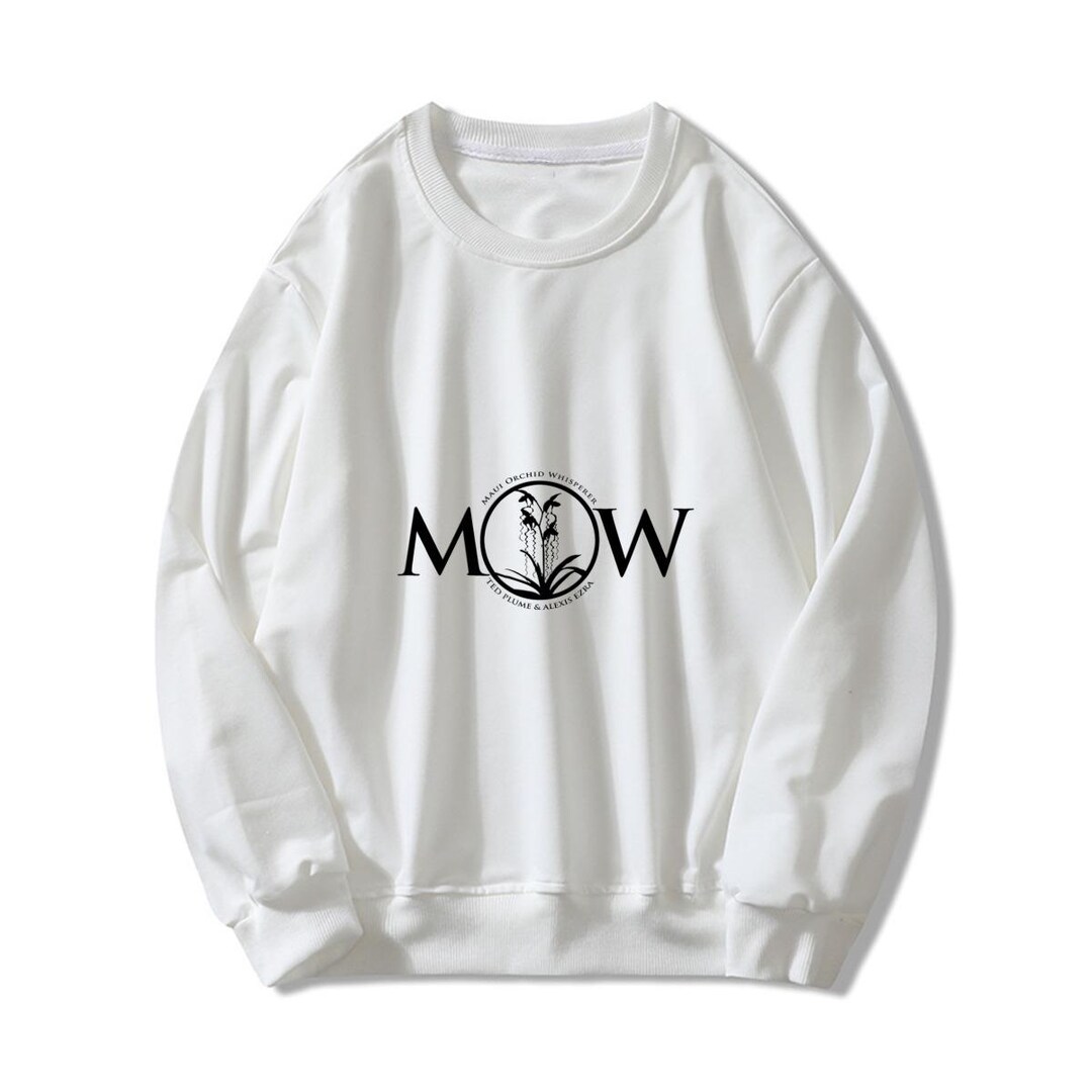 Maui Orchid Whisperer Logo Sweatshirt 100% Cotton Unisex Long Sleeve - Etsy