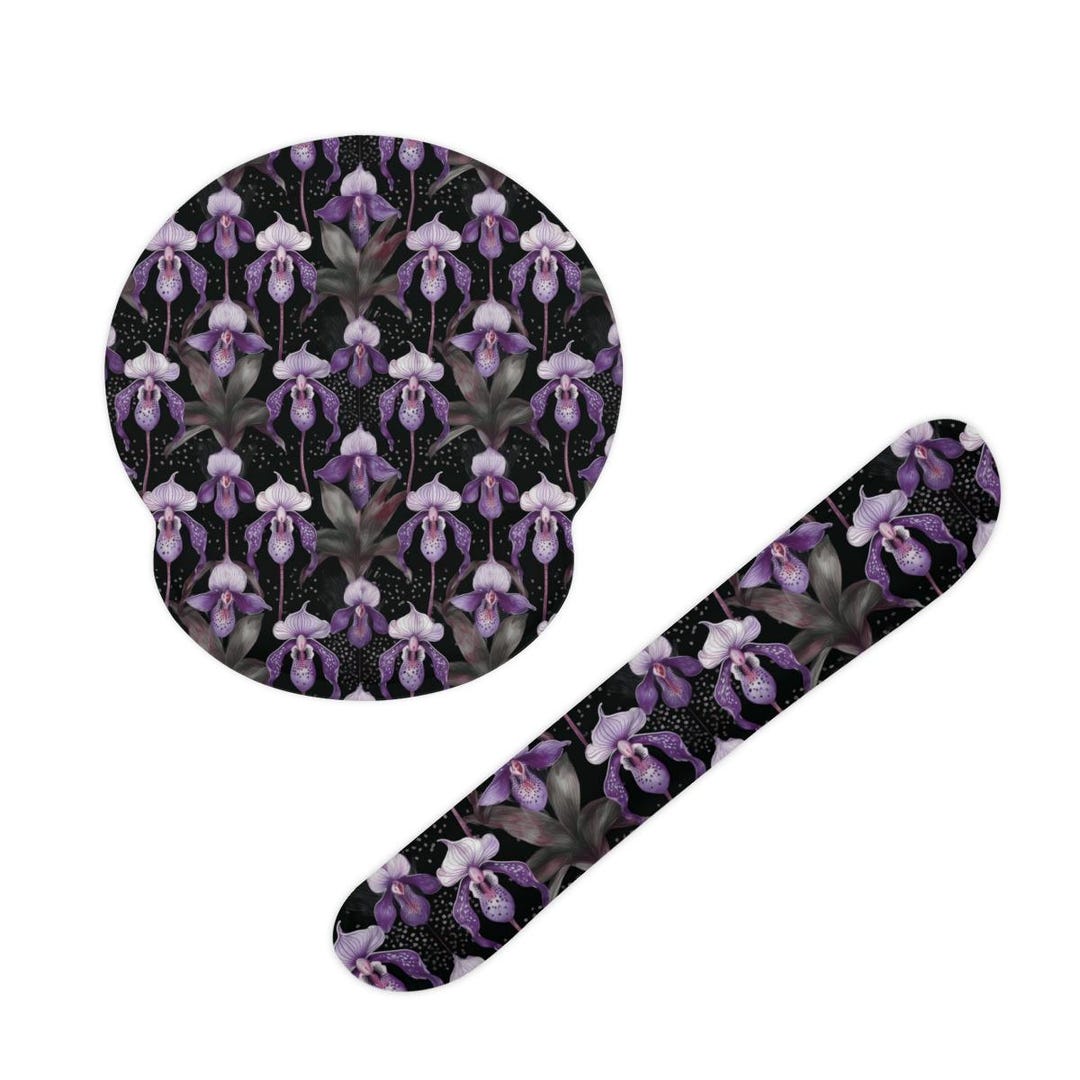 Paphiopedilum Keyboard and Mouse Pad Set With Wrist Rest｜lady Slipper ...