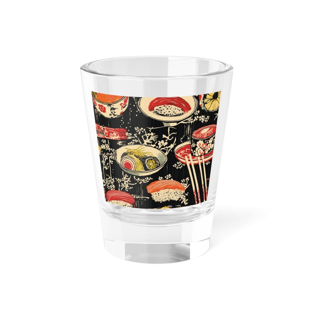 Charming Vintage Japanese Shot Glass, 1.5oz, Perfect for Home Bar ...