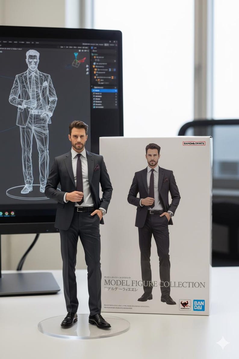 Personalized 3D Figurine From Your Photo | Custom Digital Character ...