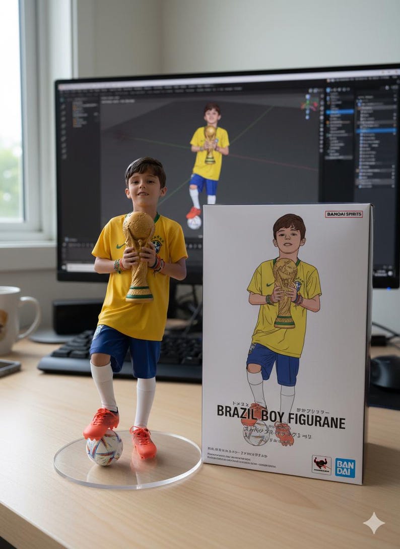 Personalized 3D Figurine From Your Photo | Custom Digital Character ...