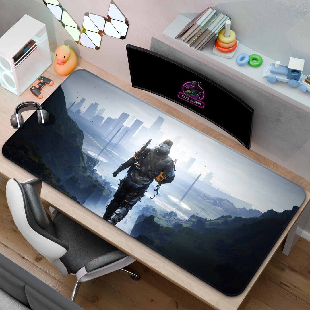 Death Stranding Desk Mat | Sam Porter Mouse Pad | Desk Decor Gift for ...